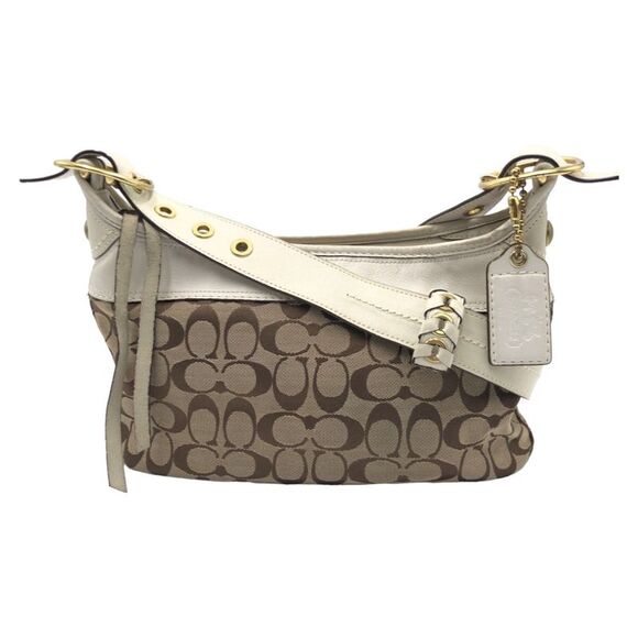 Coach | Bags | Coach Signature Canvas Shoulder Bag | Poshmark
